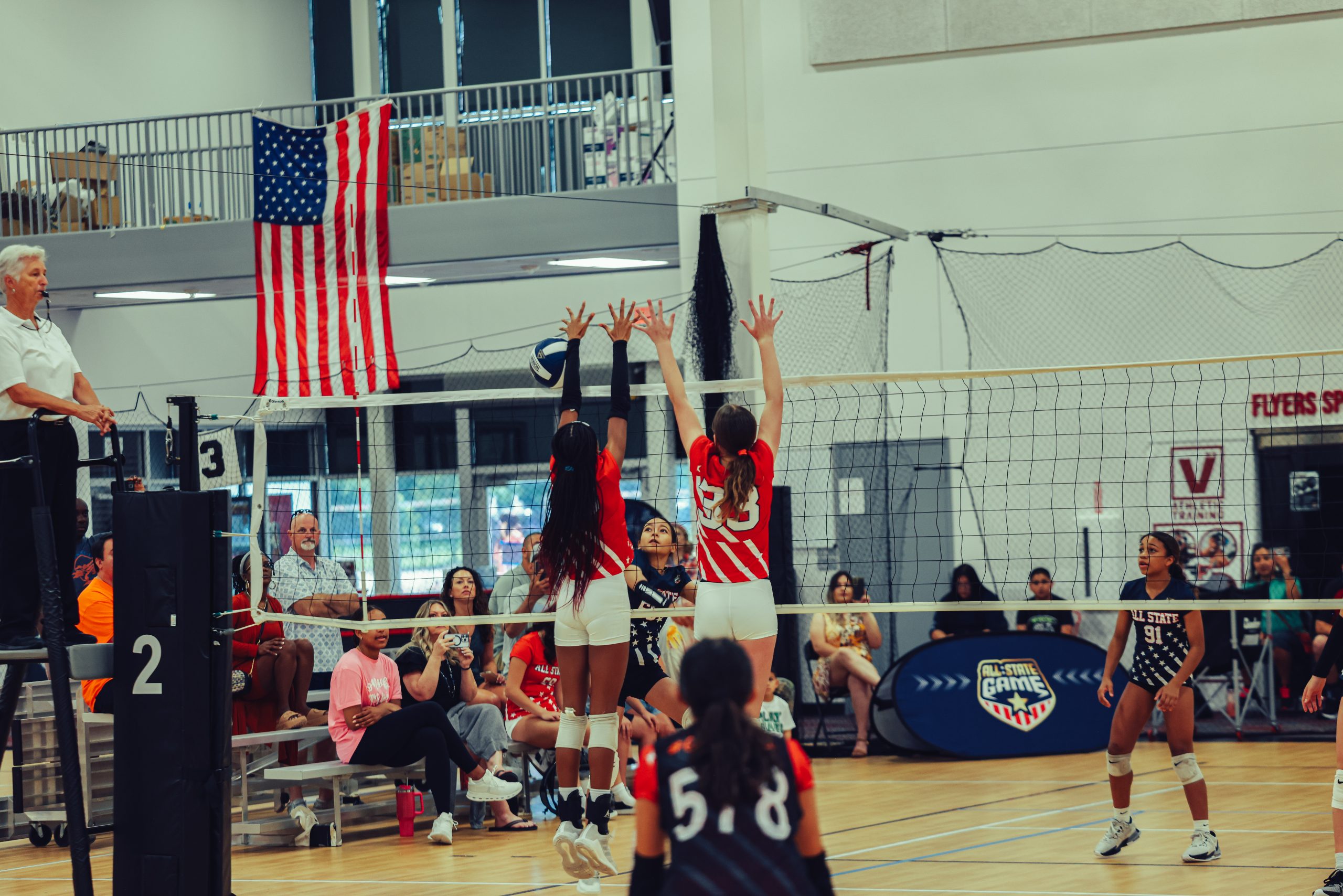 North Carolina Girls Volleyball - All State game