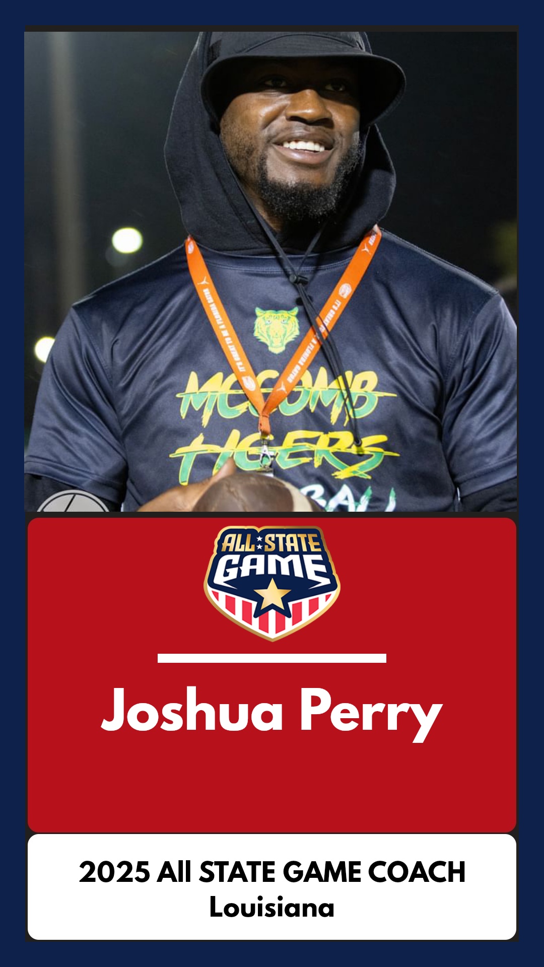 Josh Perry: Former Football Star and Advocate | AllState Game