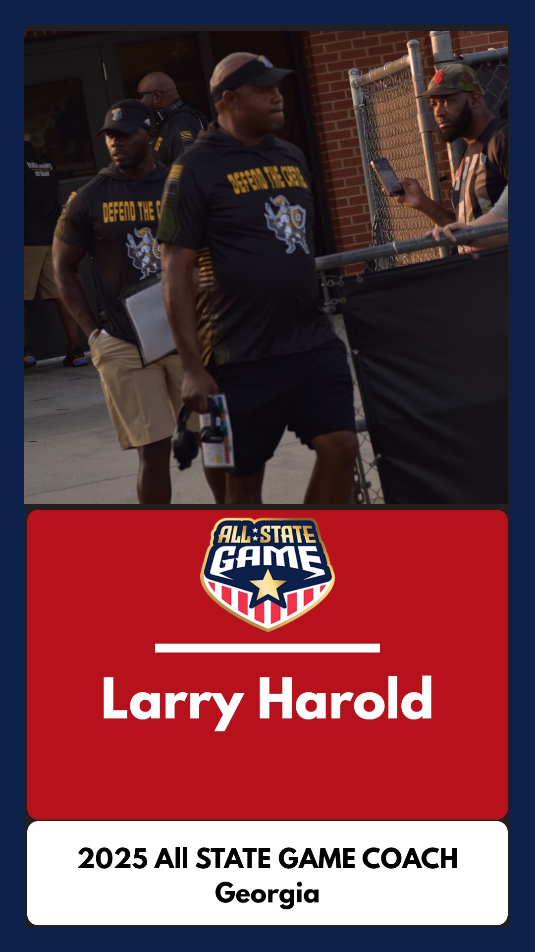 Larry Harold – Georgia Football Profile - All State Game