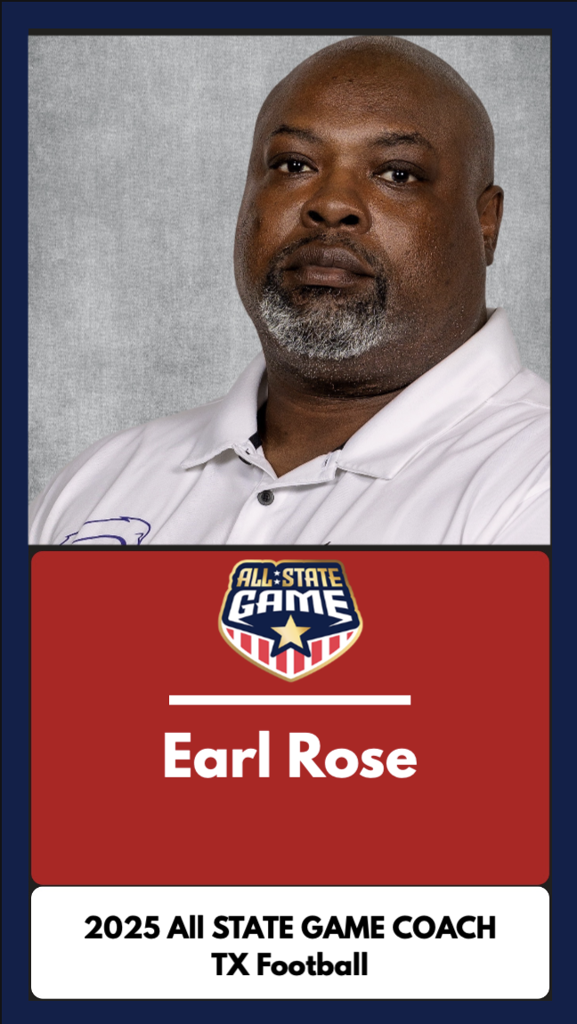 Earl Rose Bringing Expertise to the 2025 Texas All State Game