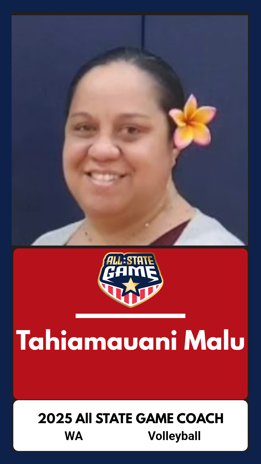 Tahiamauani Malu and the 2025 All State Game