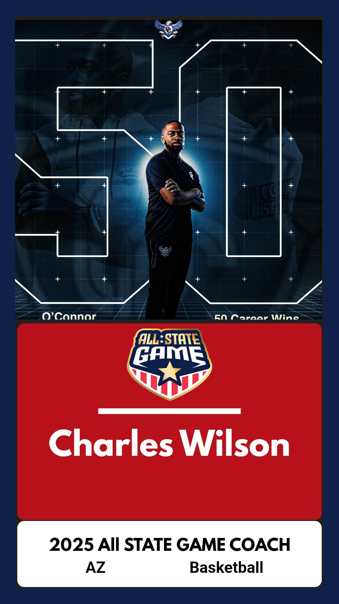 Charles Wilson Named Coach for 2025 All-State Game