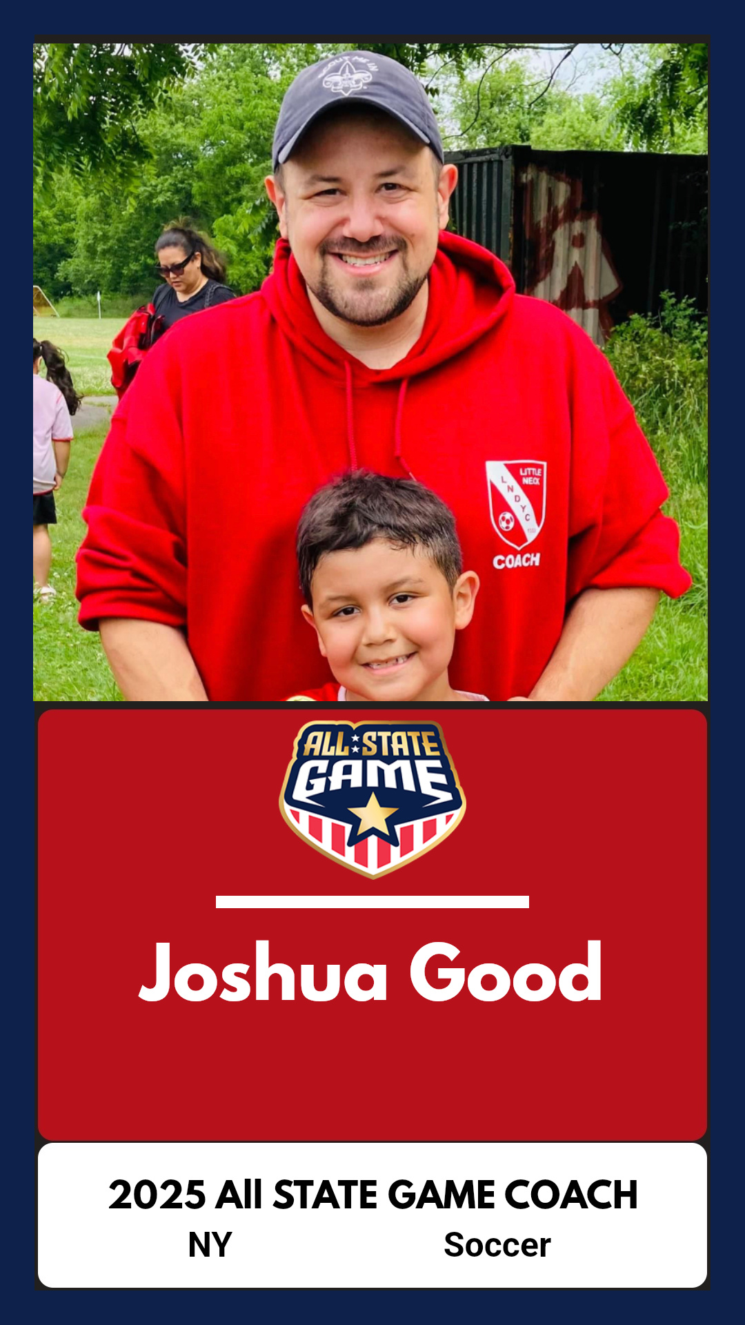 Coach Josh Good: Shaping Futures as the Official Coach of the 2025 All ...