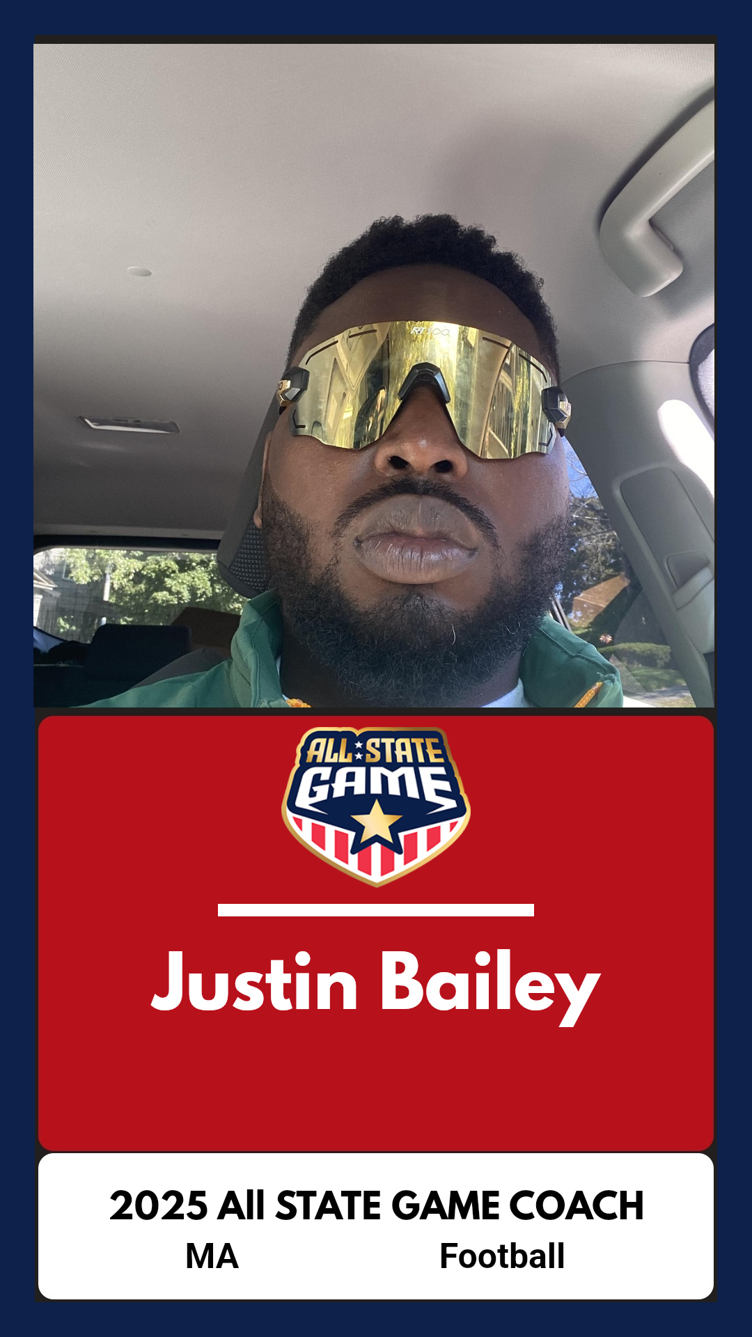 Coach Justin Bailey’s Journey to the 2025 All-State Game