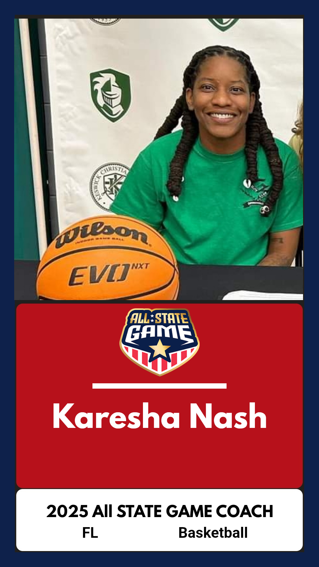 Karesha Nash: Champion of Youth and the Heart of the Game - All State Game