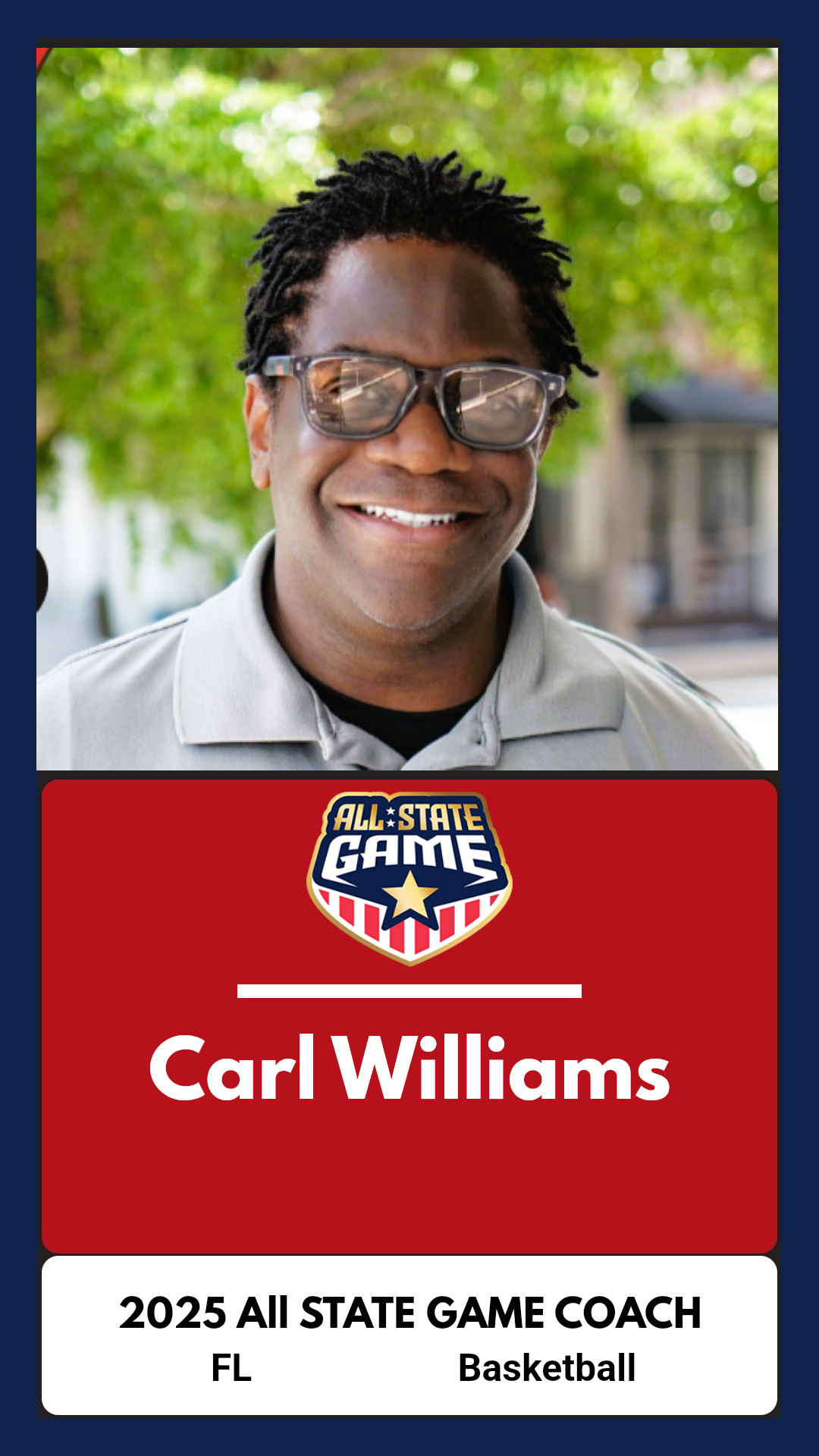 Coach Carl Williams: Shaping Future Stars at the 2025