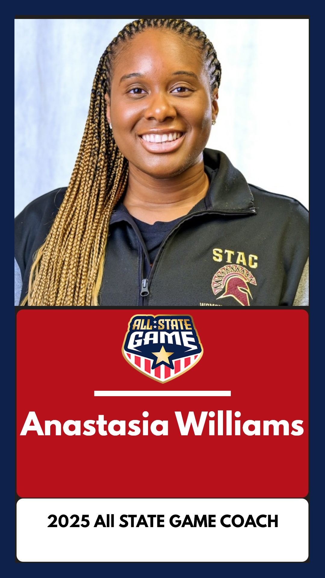 Coach Anastasia Williams - All-State Game
