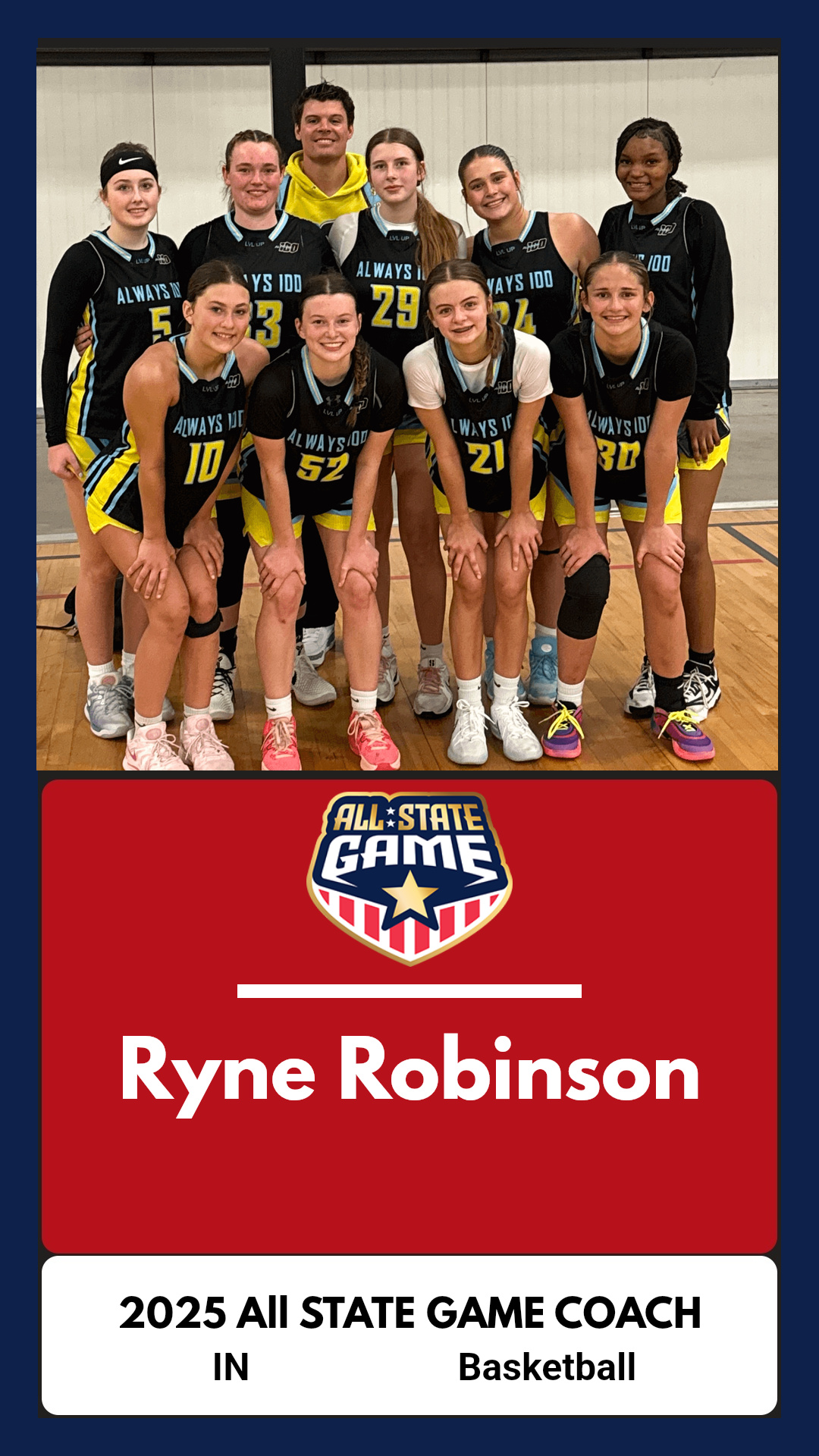 Ryne Robinson | 2025 All State Game Basketball Impact